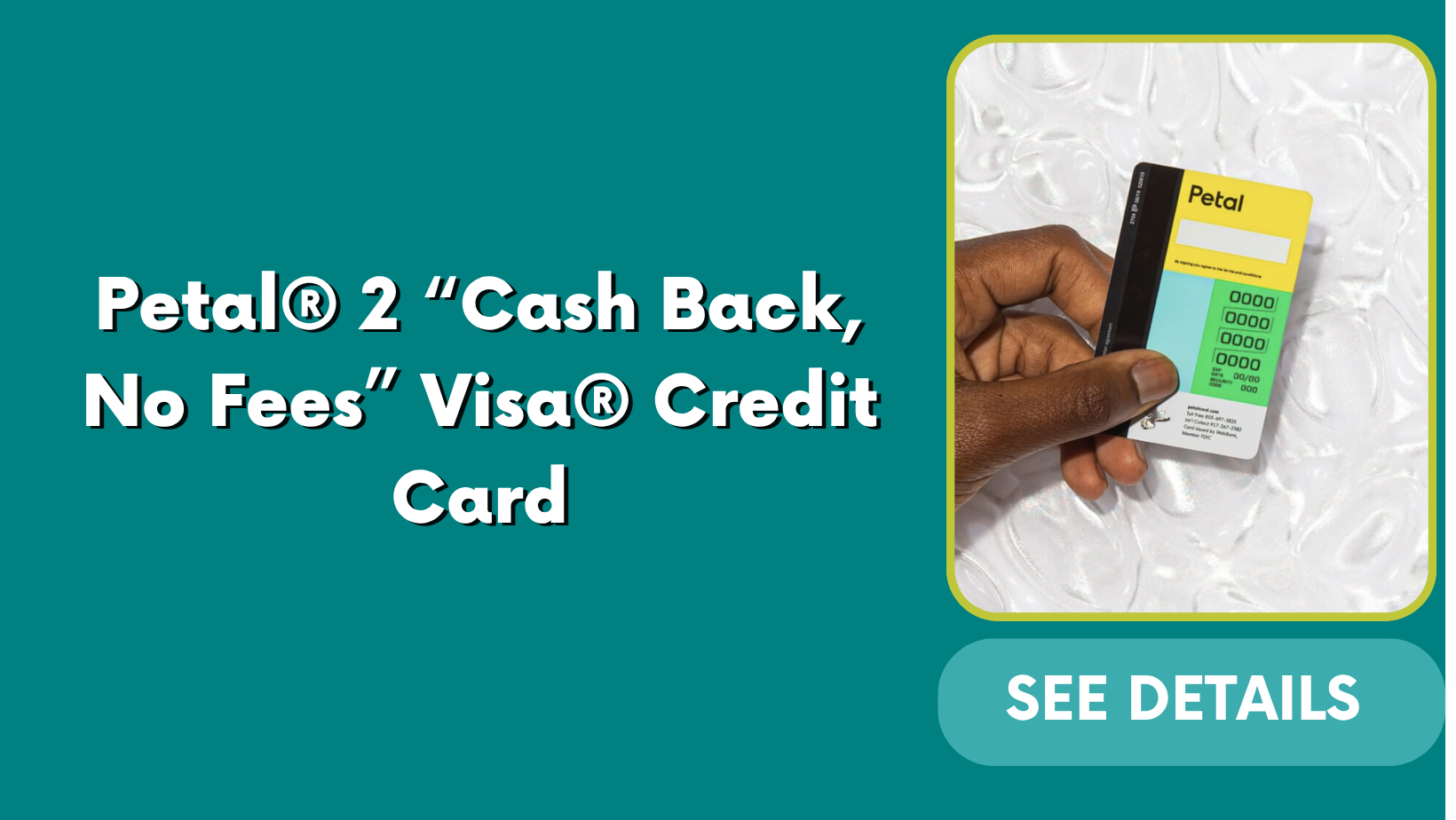 Petal® 2 “Cash Back, No Fees” Visa® Credit Card - Empresarial